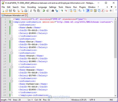 Difference Between XML And Excel Files 9 Real Instances