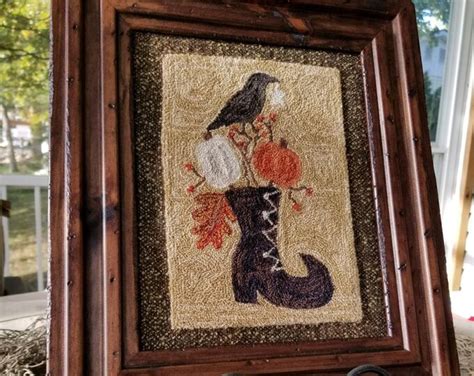 Sew Cherished Something To Crow About • Includes Punch Needle Pattern