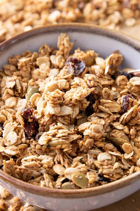 Granola With Flax Seed Beaming Baker