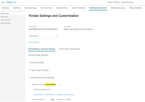 Solved Ise Self Registered Guest Type Cisco Community