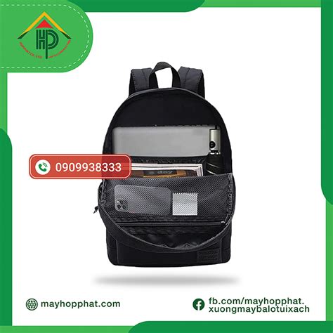 Black Backpack For School May Hợp Phát