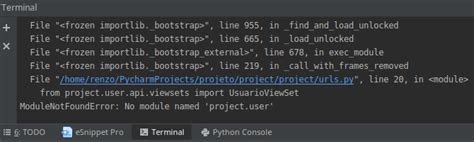 Python Modulenotfounderror No Module Named Er Stack