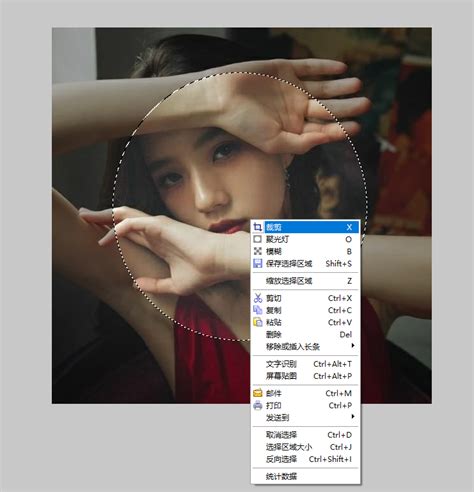 电脑如何进行圆形截图两种方法截出圆形图片 知乎