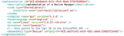 the device manager spd shows the operating system name version number