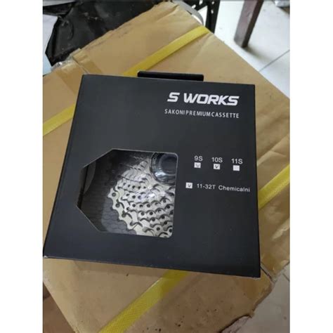 Jual Freewheel Gear Sproket Gir Sprocket Sworks 10 Speed 11 32t