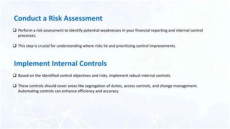 SOX Compliance Checklist Steps For Implementation PPT