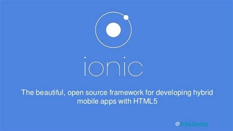 Hybrid Vs Native App Ionic Framework With Angularjs
