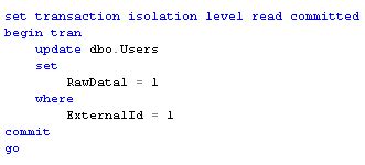 Locking In Microsoft Sql Server Part Deadlocks Due Multiple Updates Of The Same Row