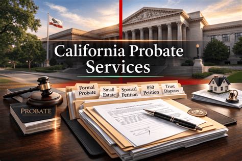 File California Probate Without An Attorney Probate And More