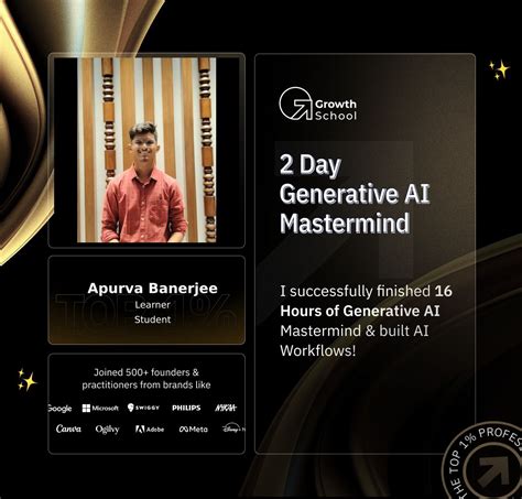 apurva banerjee on linkedin airevolution generativeai growthschool aimastermind learning…