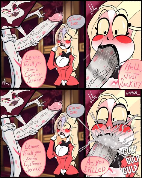 Rule 34 Ameizing Lewds Angel Dust Hazbin Hotel Asymmetrical Eyes