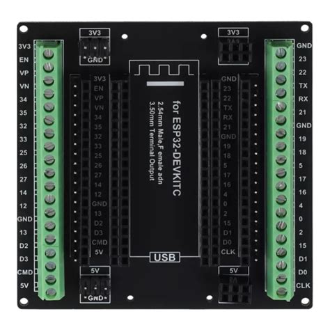 Esp32 Erweiterungskarte Board FÜr Esp Wroom 32 Esp32 Devkitc Gpio 1 In 5802 Eur 997