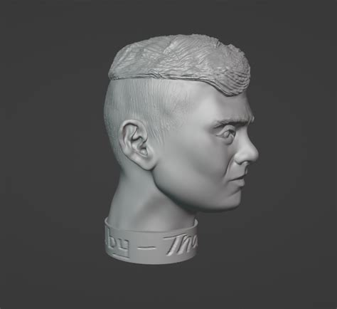Stl File Thomas Shelby Sculp Bust Stl Real Face 👤・template To Download