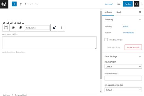 Textarea Field Overview — Jetformbuilder Crocoblock