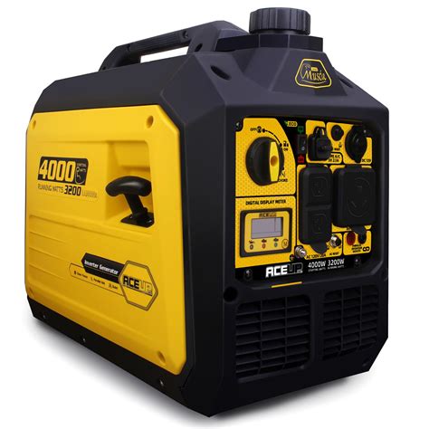 Aceup Energy 4000 Watt Portable Inverter Generator Gas Powered