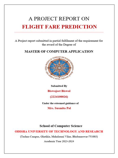 Minor Project Report Pdf Mean Squared Error Errors And Residuals
