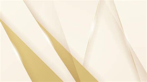 Роскошный абстрактный белый и золотой фон Премиум векторы