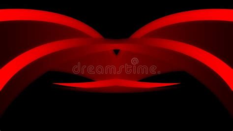 red curve pattern illustration on black background and texture stock illustration illustration