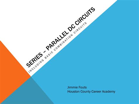 Ppt Series Parallel Dc Circuits Powerpoint Presentation Free