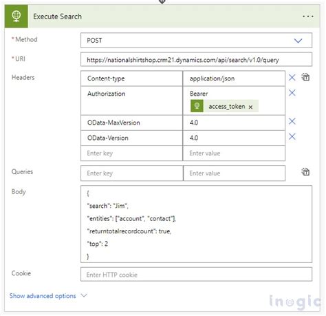 How To Use Optional Parameters Of Dataverse Search In Power Automate