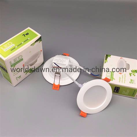 Round Shape 6w Ceiling Down Light Recessed Led Panel Light China Led Downlight And Down Light