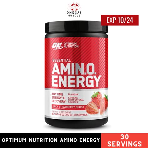 Optimum Nutrition Amino Energy 30 Serving On Amino Energy Optimum