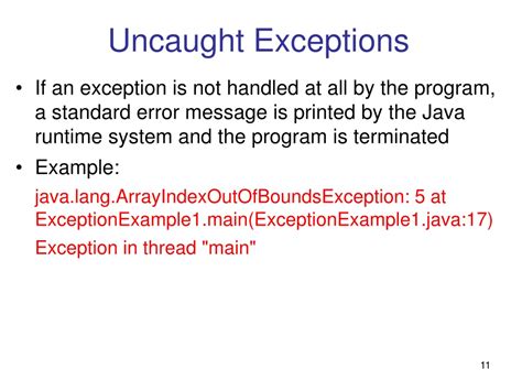 Ppt Introduction To Exceptions In Java Powerpoint Presentation Free