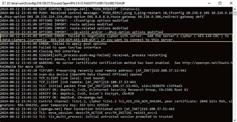 Softether Failed To Negotiate Cipher With Server Openvpn Support Forum