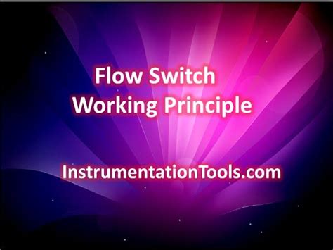 S Bharadwaj Reddy On Linkedin Flow Switch Working Principle