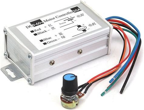 Sestavený Modul Pwm Regulátor Otáček Stejnosměrných Motorů Do 20a