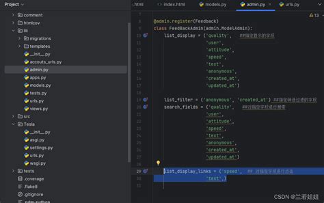 django开发实战之定制管理后台界面及知识梳理（中） django管理页面 csdn博客