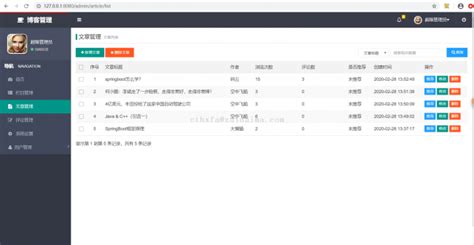 基于spring Boot2mybatisbootstrap开发的个人博客系统 代码 最代码 基于spring Boot2mybatisbootstrap开发的个人博客系统 代码 最代码