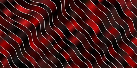 Dark Orange Vector Pattern With Curves 1823234 Vector Art At Vecteezy