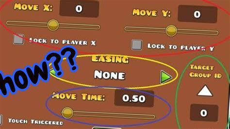 How To Use The Move Trigger Geometry Dash Youtube