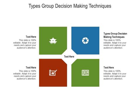 Types Group Decision Making Techniques Ppt Powerpoint Presentation