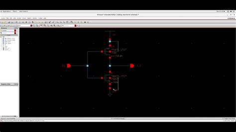 Cmos Inverter Design Schematic And Symbol Using Cadence Virtuoso Youtube