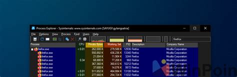Cara Gantikan Task Manager Dengan Proccess Explorer Winpoin