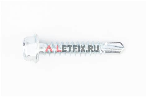 Саморез по металлу с буром с шестигранной головкой 5,5х32. Саморезы по ...
