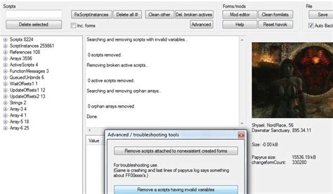 Help With Crashes Papyrus Logs And Mods Provided Skyrim Technical