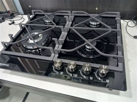 Варочная панель ( плита ) Moonx GH6408B Стекло 4 газ: 90 у.е. - Плиты ...