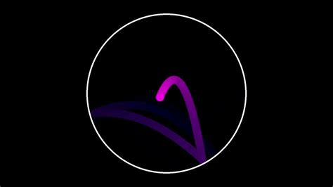 A Ball Bouncing In A Circle That Gets Smaller Every Bounce Youtube