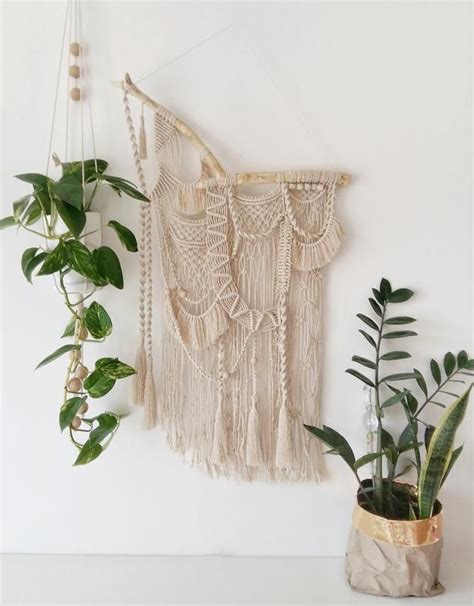 Современное макраме интерьерное панно декор для дома украшение для стен №213595