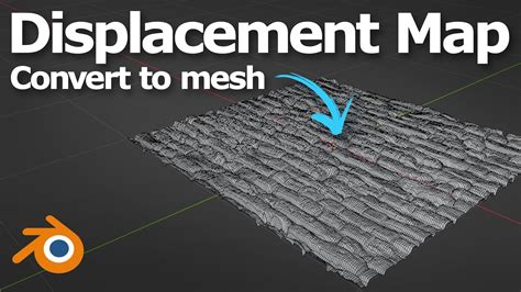 blender displacement map to mesh r blender
