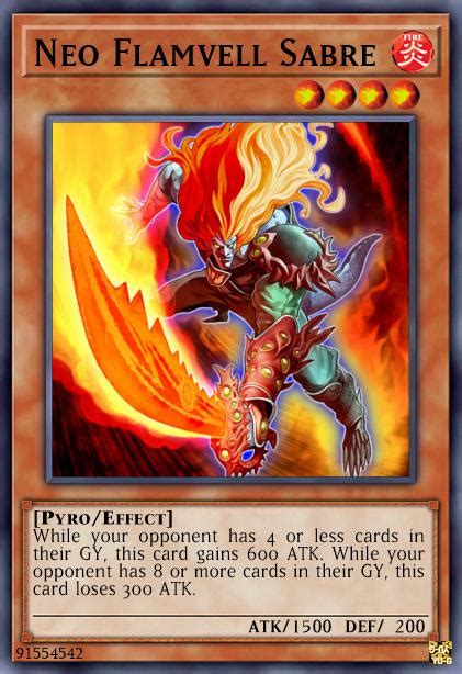 Yu Gi Oh Wiki Neo Flamvell Sabre