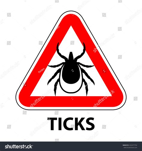 Image Tick Red Triangle Tick Stop Stock Illustration Shutterstock