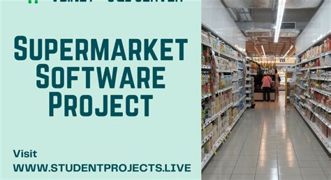 Super Market Management System Project Student Projects Live
