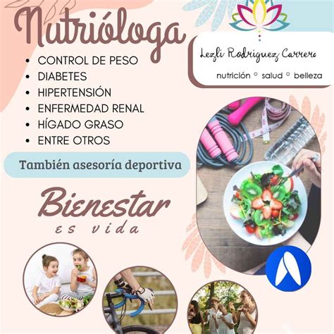 Lezli Rodríguez Carrera Nutrióloga