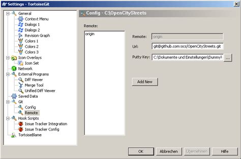 ssh how do i tell git for windows where to find my private rsa key