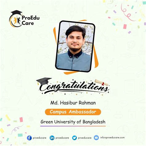 md hasibur rahman on linkedin thanks proedu care