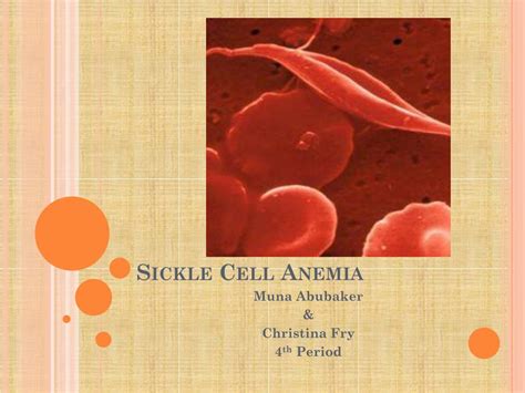 Ppt Sickle Cell Anemia Powerpoint Presentation Free Download Id 2748322